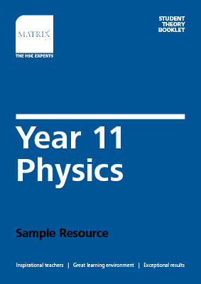 Year 11 Physics Tutoring Course in Sydney |HSC Tutor