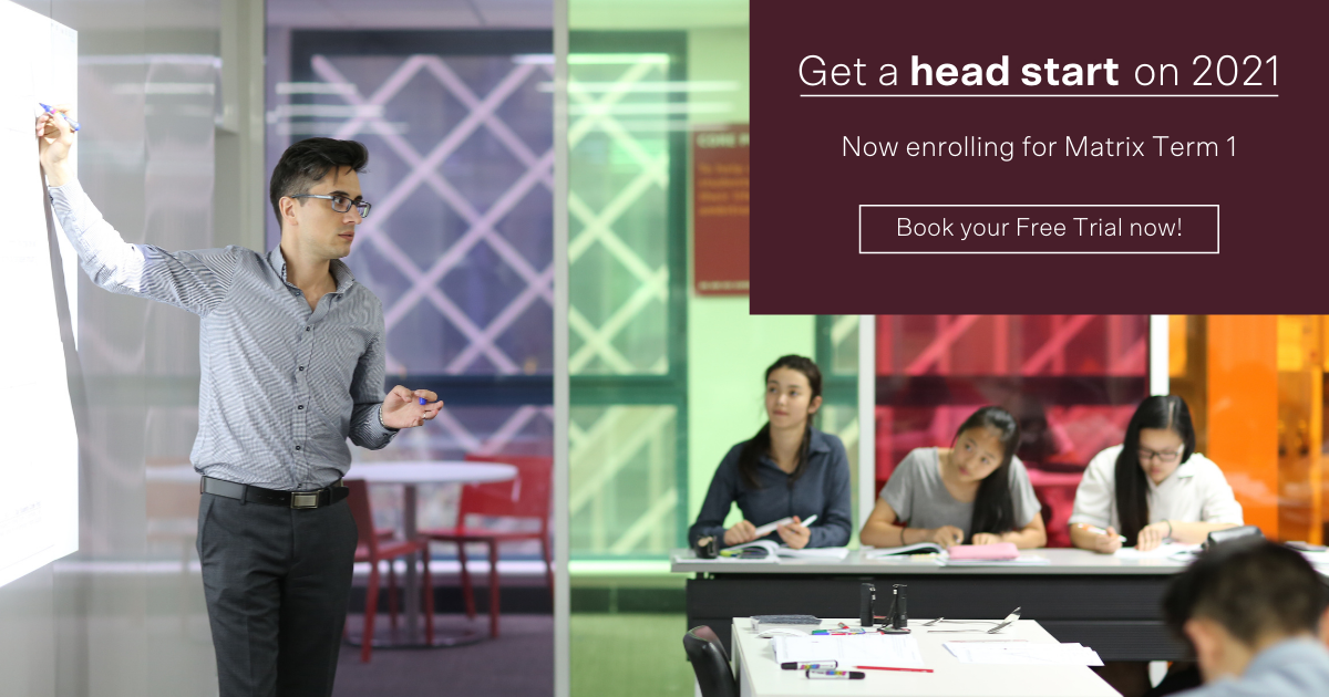 Free Trial Lessons for English, Maths and Science | Matrix Education