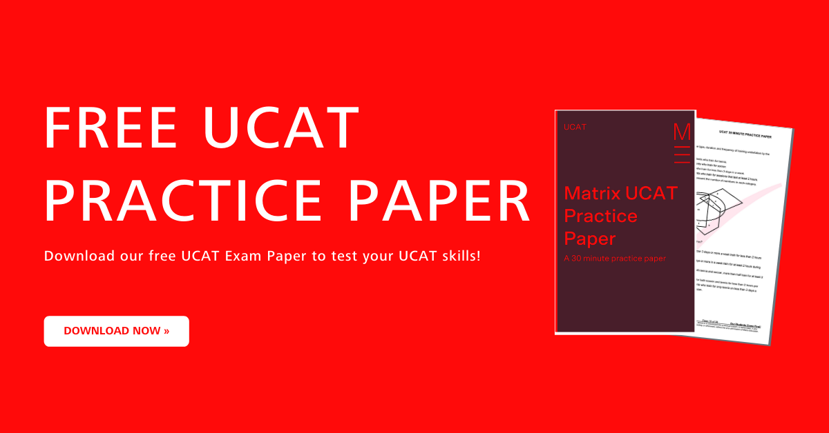 Free UCAT Practice Paper Download | Get Into Your Med Course!
