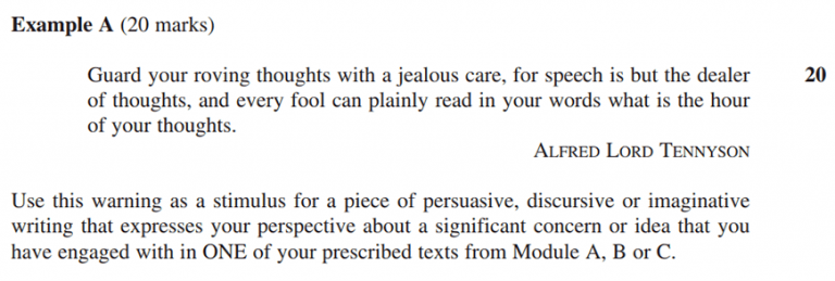 How to Write a Craft of Writing Creative in the HSC | Module C Checklist