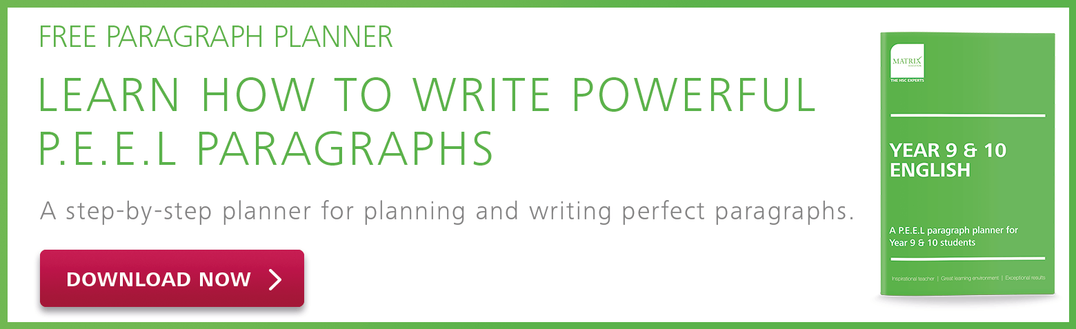 The Ultimate PEEL Paragraph Checklist | Free PEEL Paragraph Planner