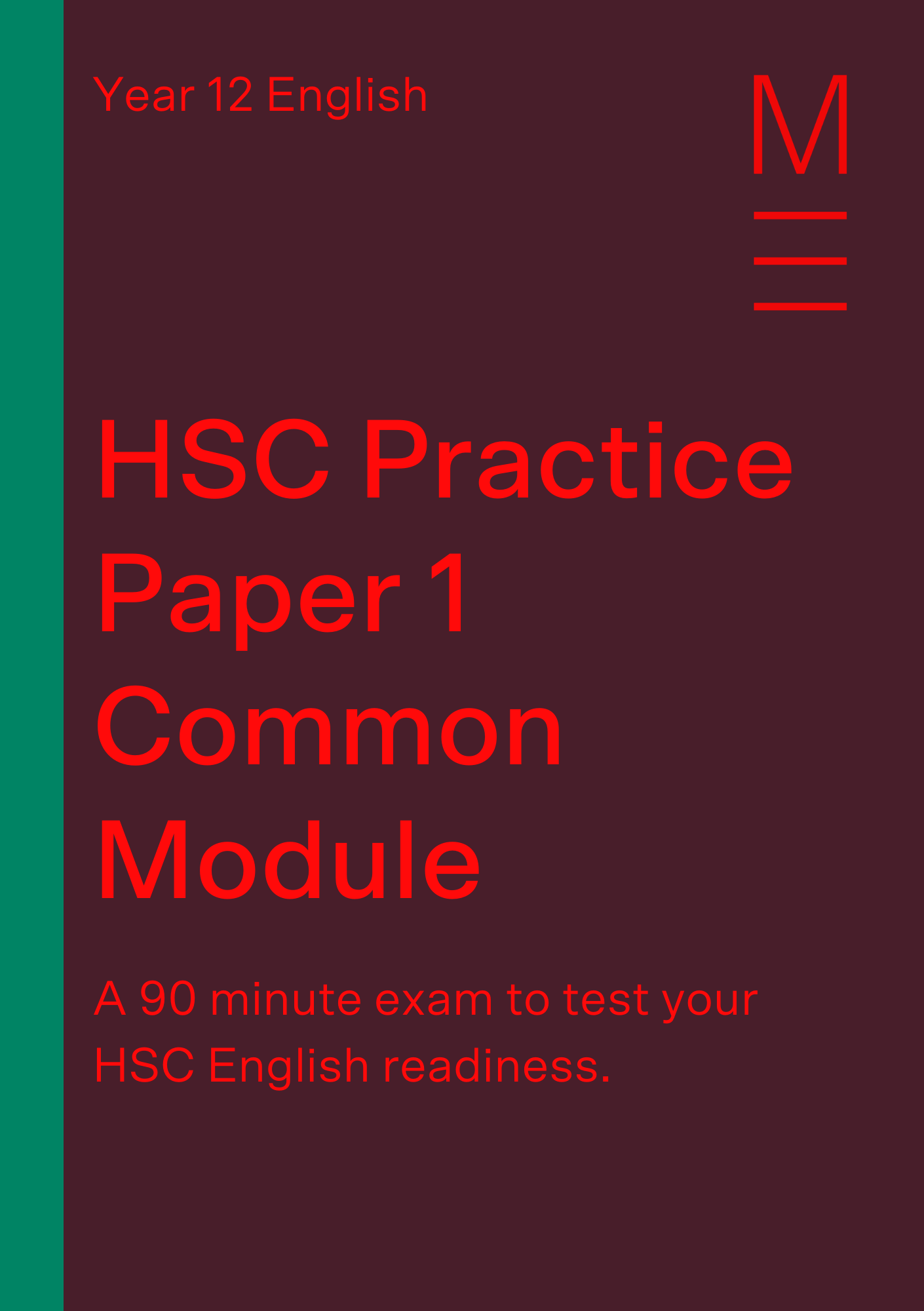 English Advanced Paper 1 2019