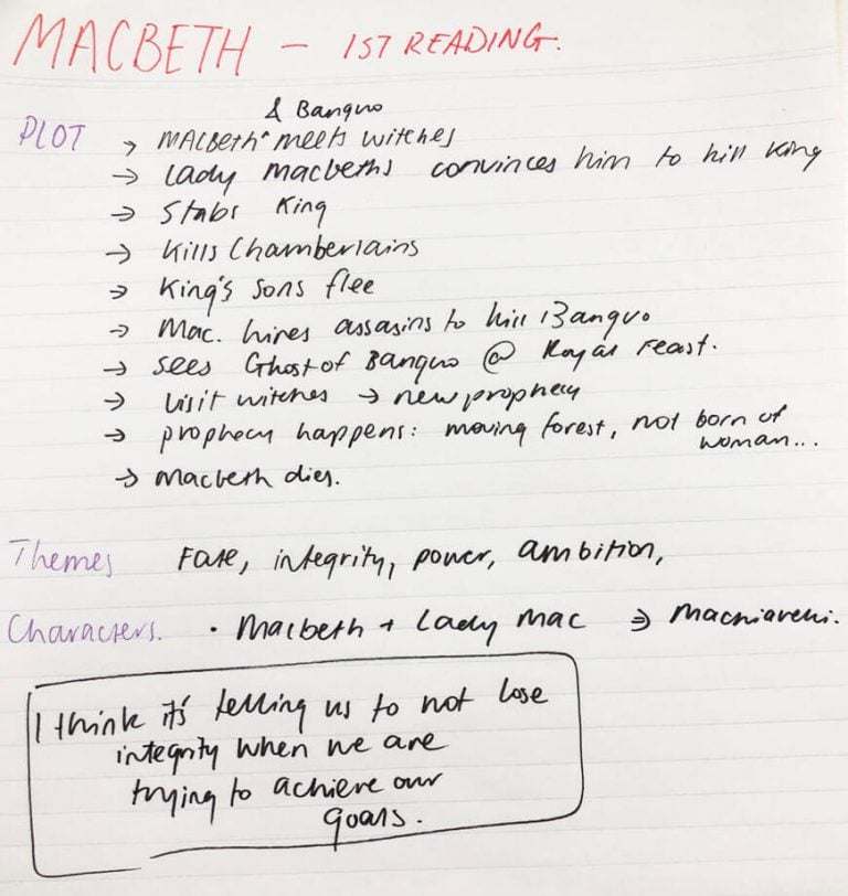 Part 1: How to Write English Notes for Year 9 | English Guide