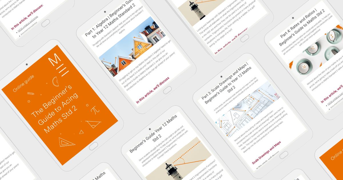 Beginner's Guide to Year 12 Maths Standard 2 | Overview