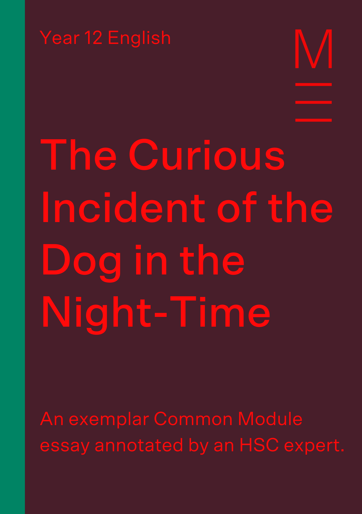 The Curious Incident of the Dog in the Night-Time Cheatsheet