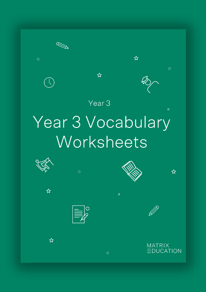Free Year 3 Vocabulary Worksheets Downloadable