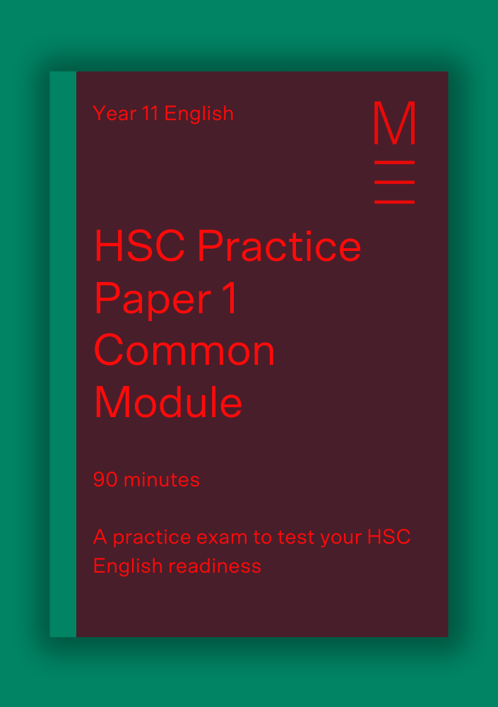 Free HSC Paper 2 Annotated Discursive Essay Downloadable