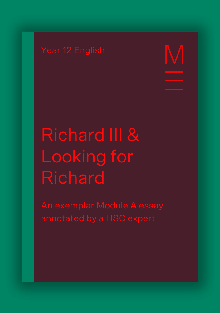 Free King Richard III and Looking for Richard Annotated Essay Download