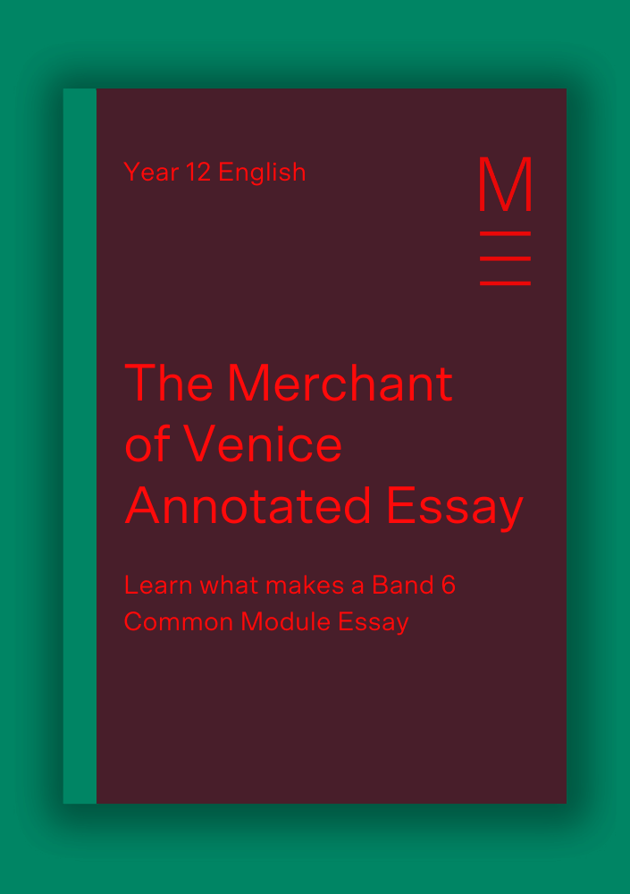 Free The Merchant of Venice Annotated Essay Downloadable