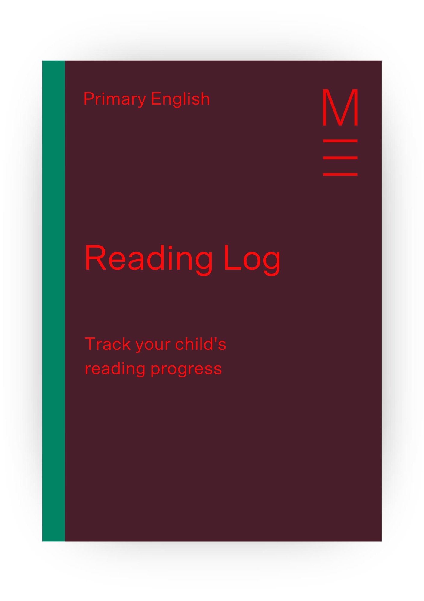 Free Primary Reading Log Printable